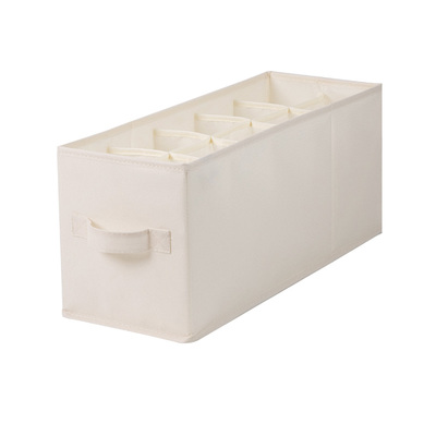 窄款T恤收纳盒衣柜夹缝分层整理神器家用夏季短袖短裤分隔储物箱