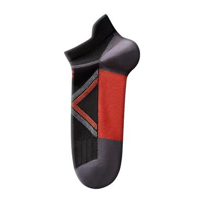 HLA/海澜之家男士运动提耳短袜轻量撞色7A抗菌透气抗起球高弹袜子