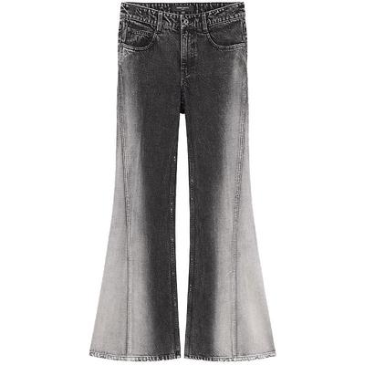 MissSixty复古渐变洗水微喇叭裤