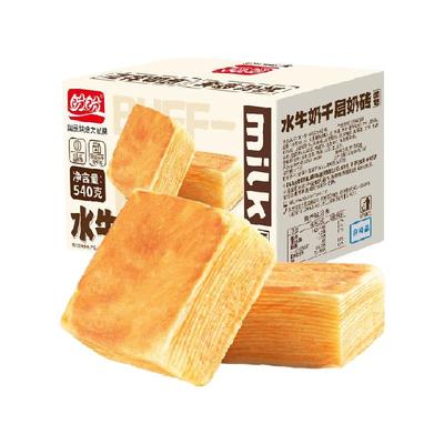 盼盼水牛乳千层面包540g×1箱