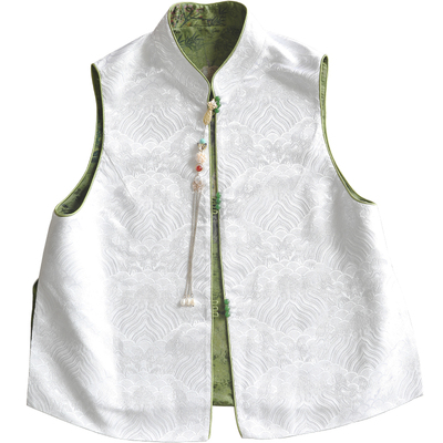 织锦缎上衣云澍香云纱两面穿