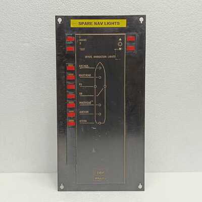 DEIF Malling 827.4 Pannello Controllo Navigazione Luci Nav U