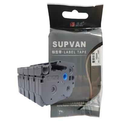 硕方标签打印机色带12MM黄底黑字