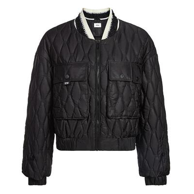 FivePlus菱格夹克羽绒小立领