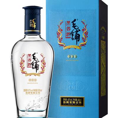 劲牌42度500ml毛铺黑荞酒单瓶