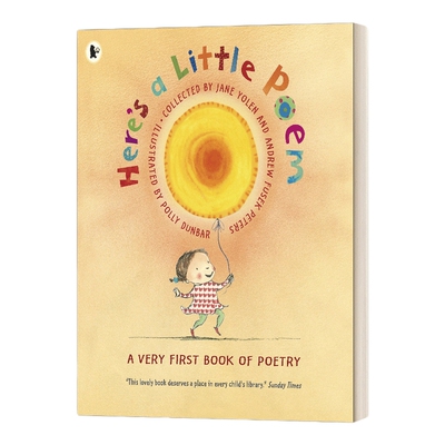 英文原版 Here's a Little Poem A Very First Book of Poetry 这是一首小诗 英文版 进口英语原版书籍