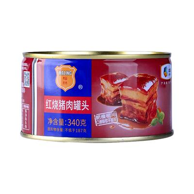 中粮梅林红烧猪肉罐头340g