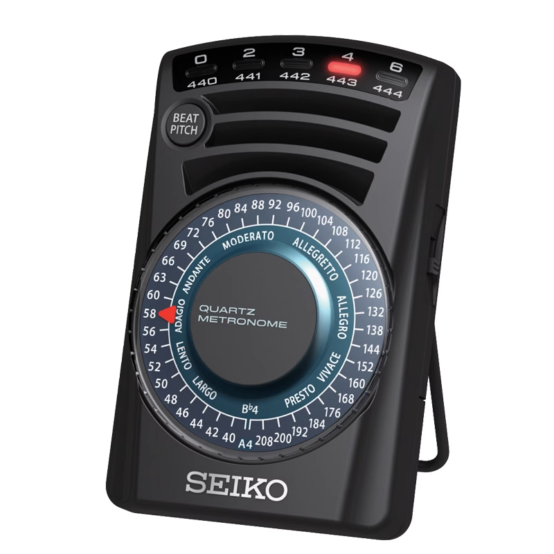 seiko石英电子节拍器日本精工sq70钢琴古筝专用节奏器架子鼓通用_虎窝淘