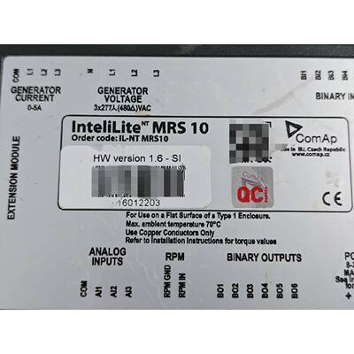 科迈ComAp MRS10控制器 IL-NT MRS10