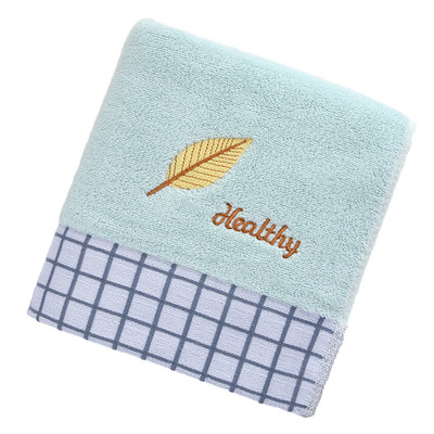 柔软冲凉刺绣庆寿批發洗脸毛巾