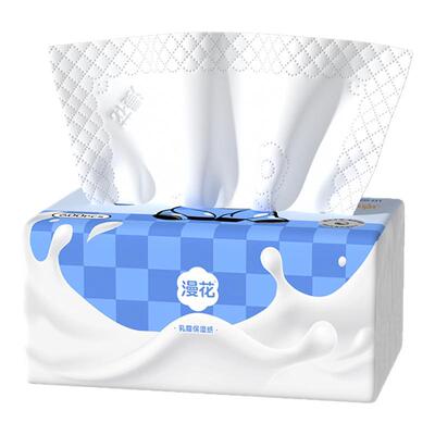 漫花云柔巾婴儿柔纸巾宝宝专用