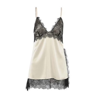 女士上衣性感吊带V领蕾丝背心