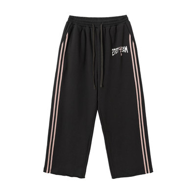 2727WORLD 法老 爱心钥匙印花卫裤国潮美式复古街头