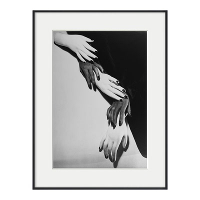 Horst P Horst 时尚摄影师装饰画服装女装店高级感轻奢餐厅挂画