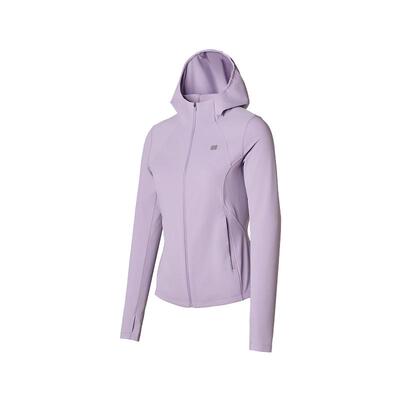 KOLON SPORT可隆休闲衣女士徒步base layer收腰连帽针织夹克