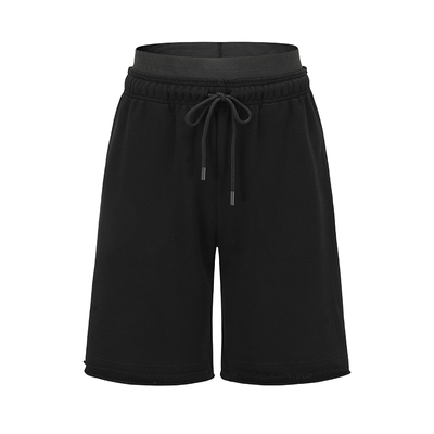 axypages原创双腰毛圈短裤休闲裤