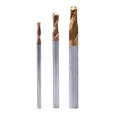 钨钢涂层加长球头铣刀
