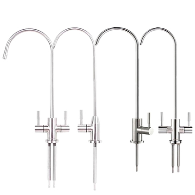 净水器加长螺杆304不锈钢水龙头