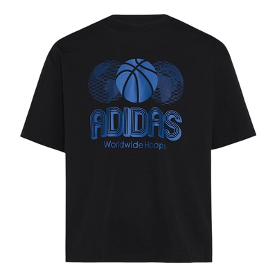 Adidas/阿迪达斯正品WHGLOBALT-SHIRT新款经典篮球短袖T恤KG8261