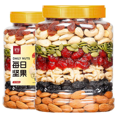 500g罐装什锦孕妇大礼包每日坚果
