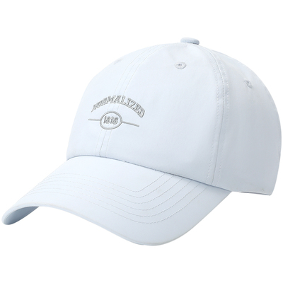 畹町立体字母刺绣情侣软顶棒球帽