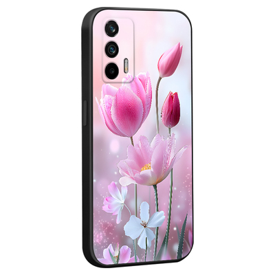 luckrider适用于realmegtneo2t手机壳oopp保护套0pp0软胶真我gtneo2t繁花rmx3357防摔RMX3357外壳ne02T春日re