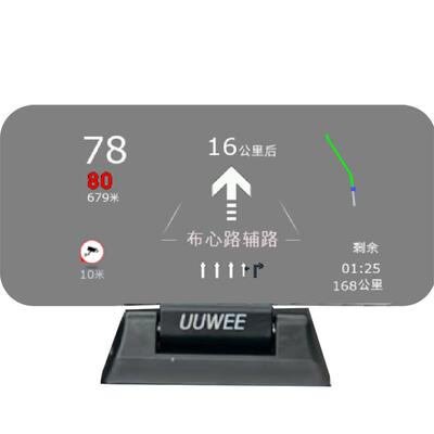 无需手机也能导航【仅供hud爱好者选购】