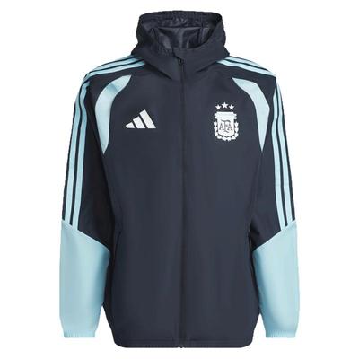 天朗足球阿迪达斯世界杯阿根廷梭织带内网风雨衣球员版外套JY7016
