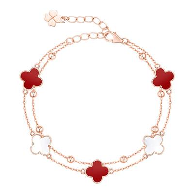 【送礼推荐】四叶草幸运手链