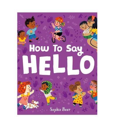 【现货】如何打招呼英文儿童绘本自我认知情绪管理进口原版外版书3-6周岁【My First Behaviour and Manners】How to Say HelloS