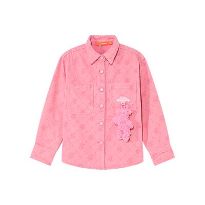 甜美儿童牛仔长袖外套