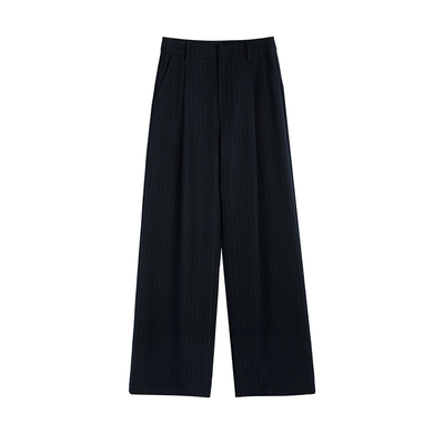 百搭宽松裤子梭织西裤