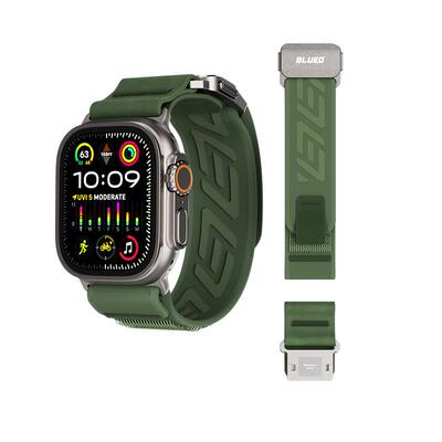蓝猩适用applewatch野径磁吸表带
