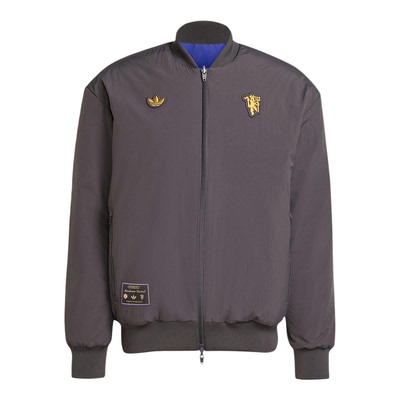 Adidas/阿迪达斯正品三叶草男士运动保暖双面穿立领棉服JN2831