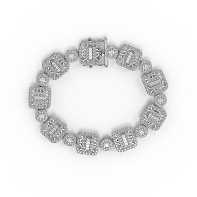 古德康赛GoldenConcept璀璨宝石纯银项链手链情侣礼物配饰