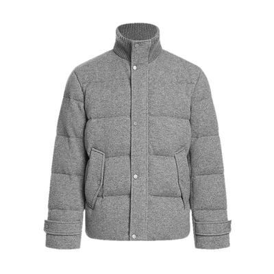 ELLASSAY歌力思男装加厚保暖时尚通勤羊毛鹅绒羽绒服EME354L00600