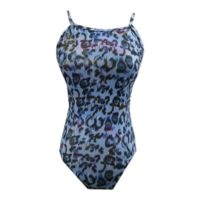 AEMIA女士三角连体豹纹新款泳衣