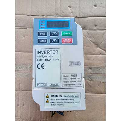 A025 JSCC精研变频器 0.25KW 220V 电机调速器