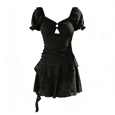 学生泳衣女士连体高级感显瘦温泉