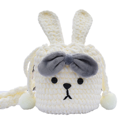 手工钩针毛线包材料包