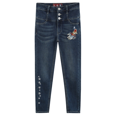 ONIARAI春季新品泥棒金鱼绣花