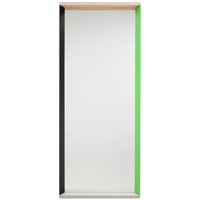 彩色木框镜穿衣镜壁挂镜北欧现代