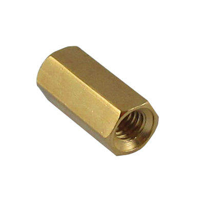 双通平头空心六角x80铜螺柱