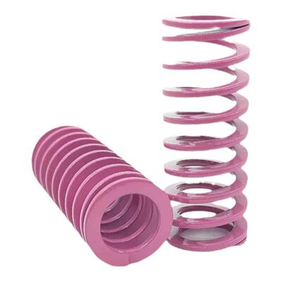 盘起YSWC紫色怡合达矩形螺旋压缩