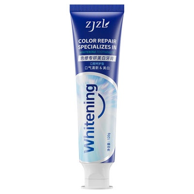 ZJZL色修美白牙膏亮白去黄去渍去口臭清新口气长效防护速效美白