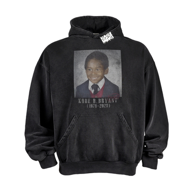 RAGECAVE小科比vintage连帽卫衣