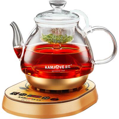 金灶玻璃内胆喷淋煮茶器