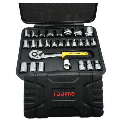 田岛汽修汽保套筒组套47件套1/4公制TS-38套筒组套3/8 1/2套装