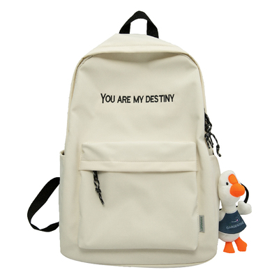 原宿风ulzzang初中生情侣书包