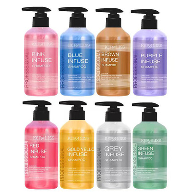 角色 固色洗发水染发护色补色专注120天锁色去黄不沾皮肤天然清香